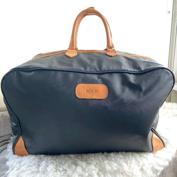 Jon Hart Design | Bags | Jon Hart Design Black Coated Canvas Coachman ...
